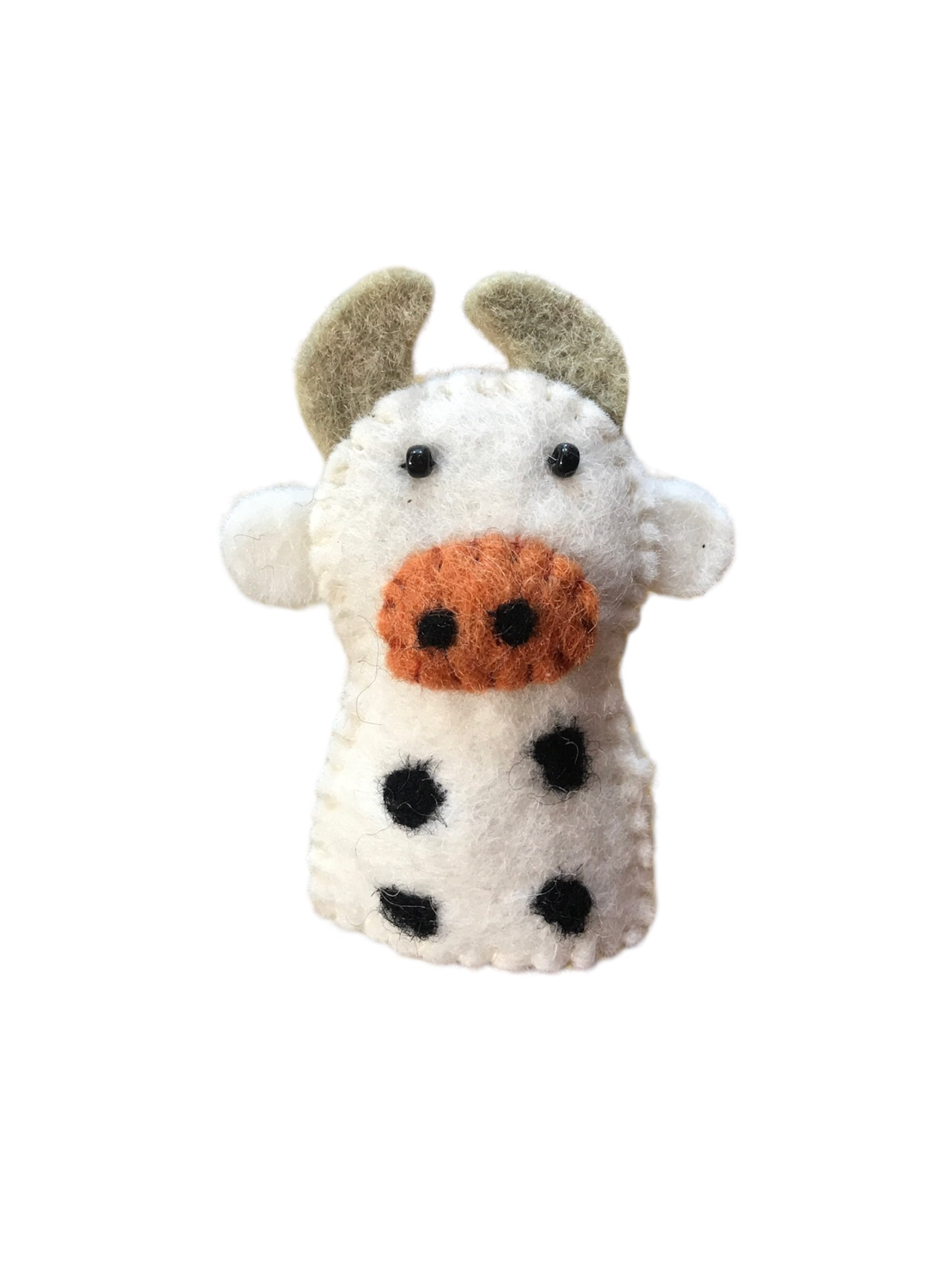 Adorable Cow Finger Puppet – 100% Handmade with Felt - Pratikshya ...